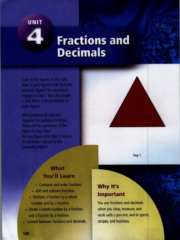 Math Makes Sense 8 Textbook - Unit 4 | PDF