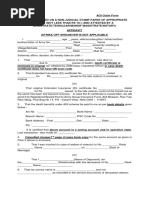 Annexure-VI Marriage Declaration Form PDF | PDF