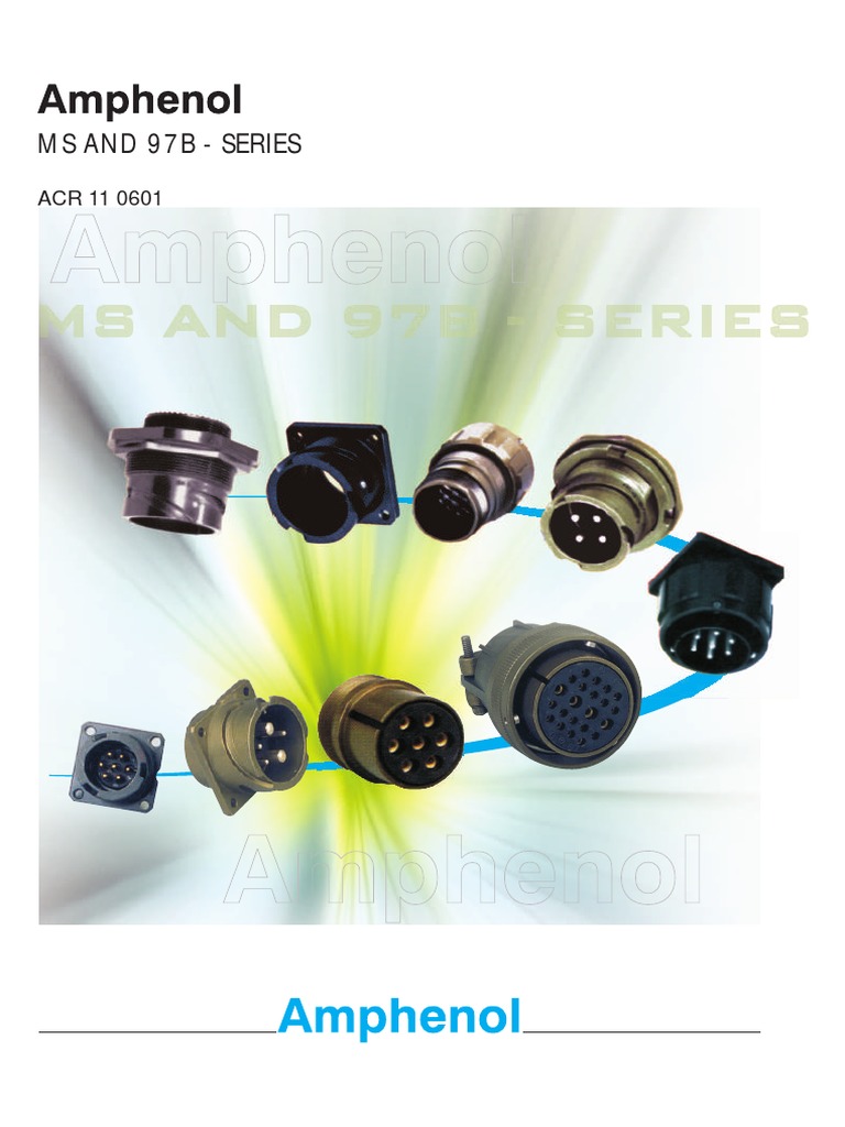 Ms and 97B - Series | PDF | Electrical Connector | Components
