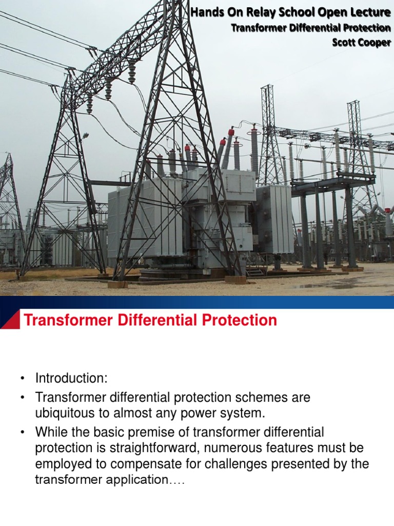 Transformer Protection | PDF | Transformer | Relay