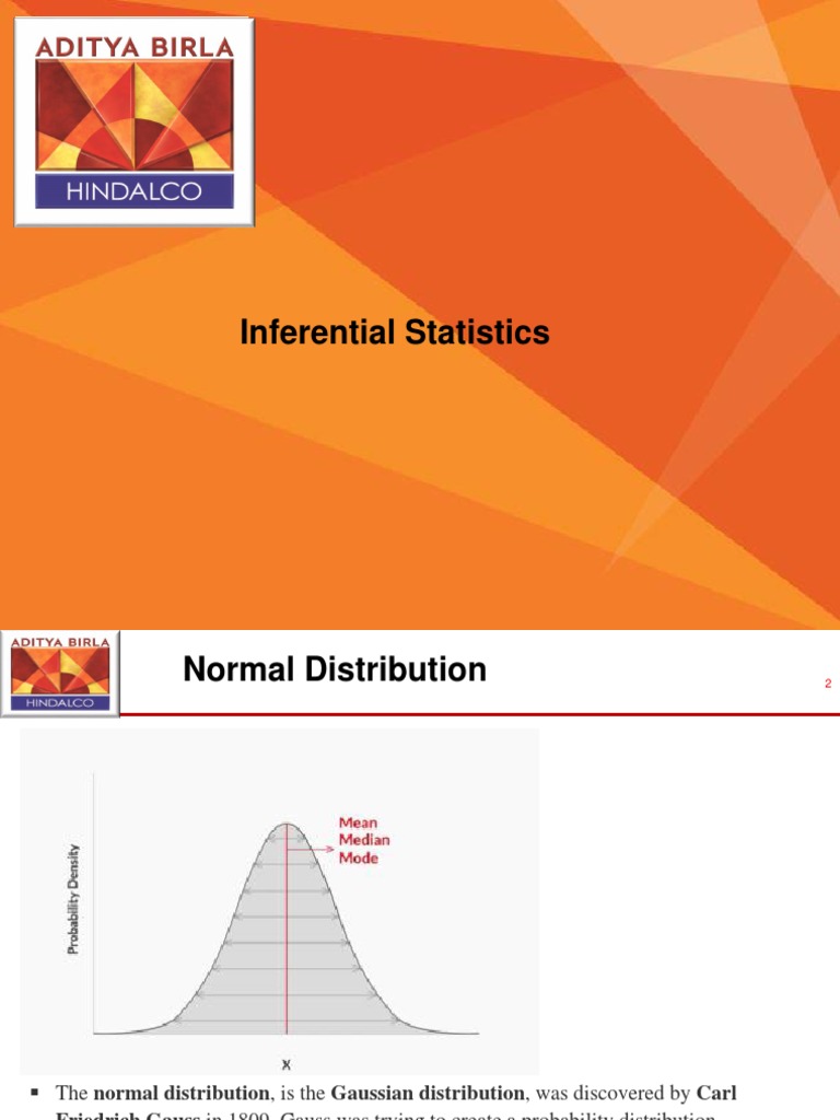 Inf Sta3 | PDF | Normal Distribution | Standard Deviation