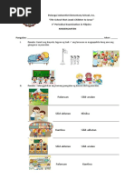 Pagdiriwang Worksheet | PDF