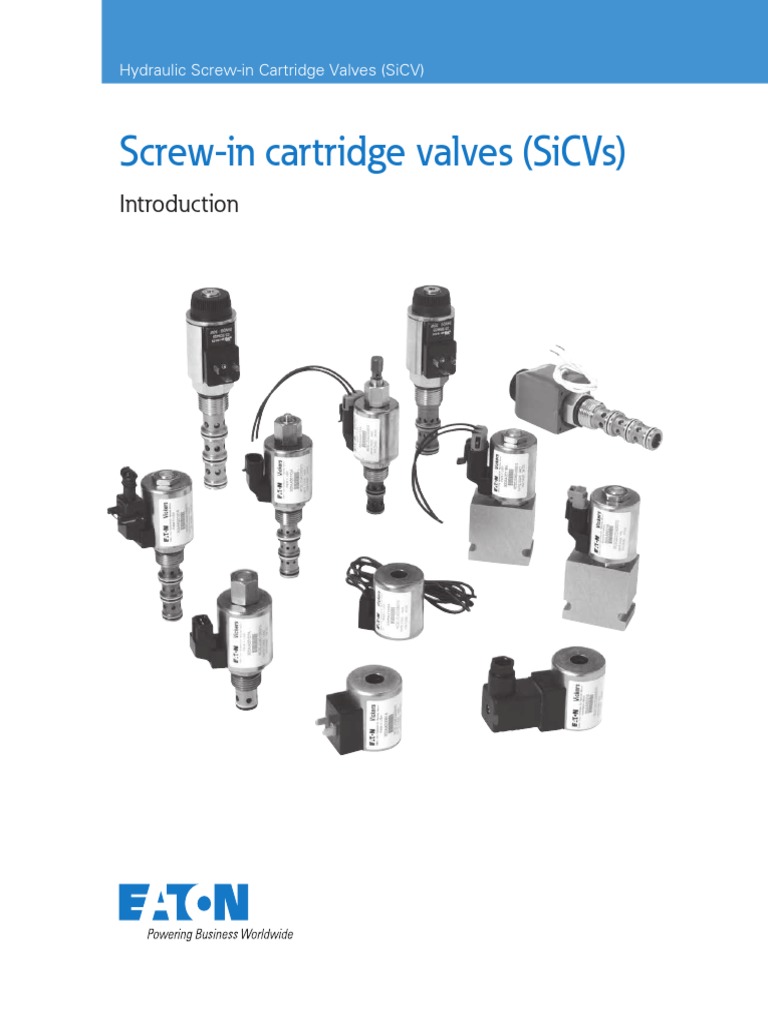 Eaton Valve Cavity 2 | PDF | Cartridge (Firearms) | Valve