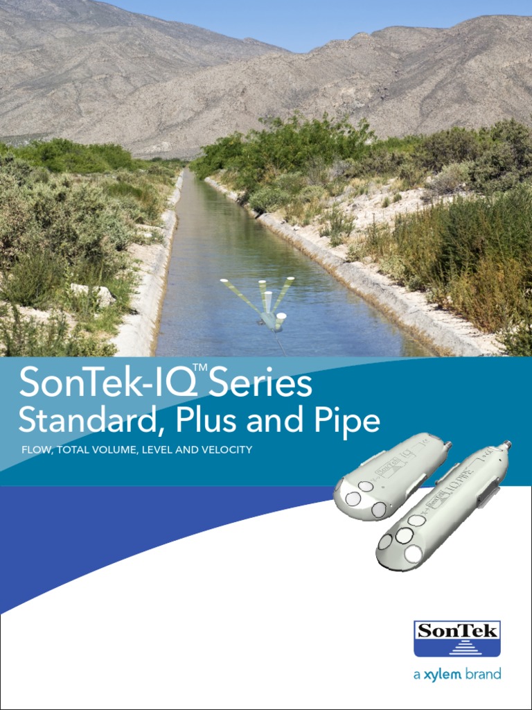 Sontek-Iq Series: Standard, Plus and Pipe | Download Free PDF | Flow Measurement | Pipe (Fluid ...