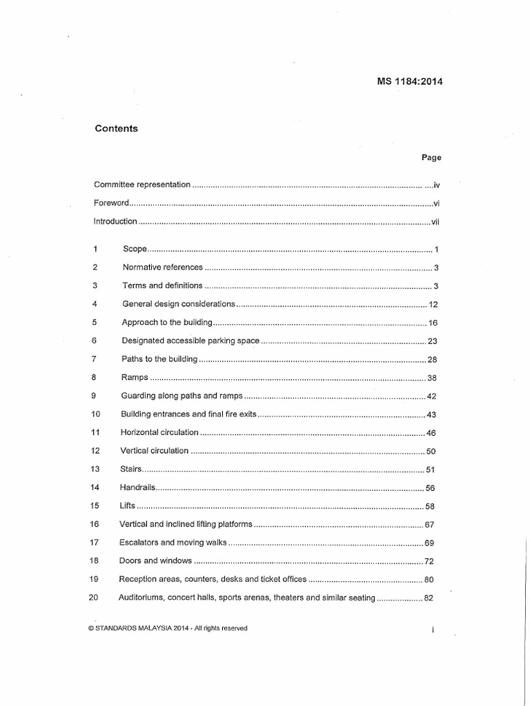MS1184 2014 Universal Design Part 1-3 | PDF