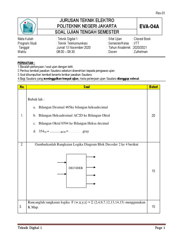 Digital Circuits Midterm Exam Questions | PDF