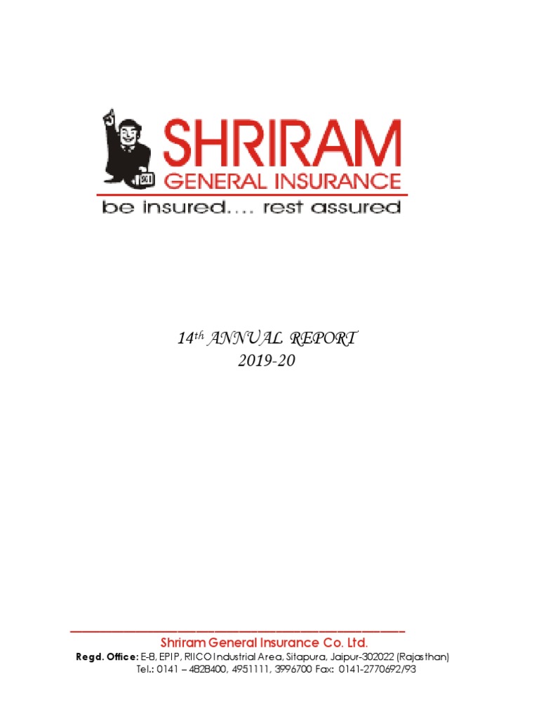 AR201920 | PDF | Internal Control | Insurance