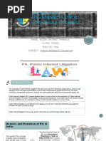 Drafting A PIL | PDF | Standing (Law) | Supreme Court Of India