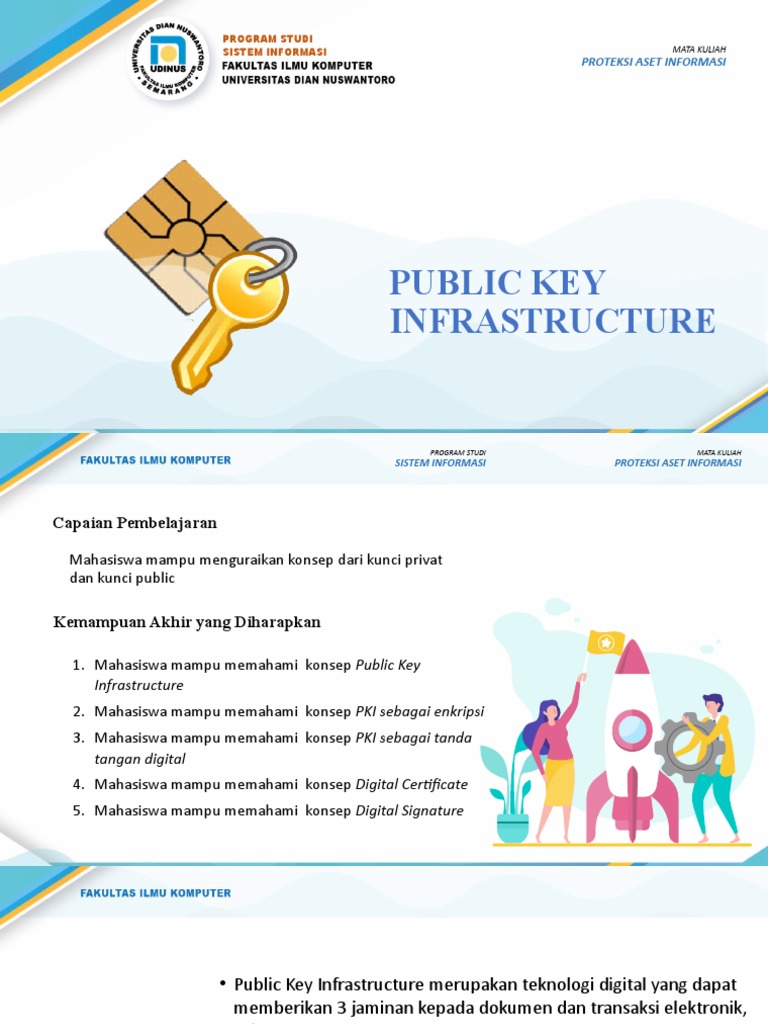 Topic 8 Public Key Infrastructure | PDF