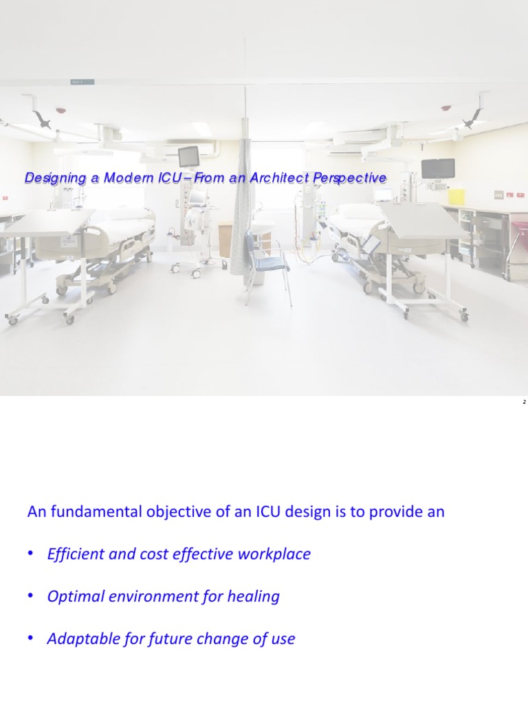Designing A Modern ICU - From An Architect Perspective | PDF ...