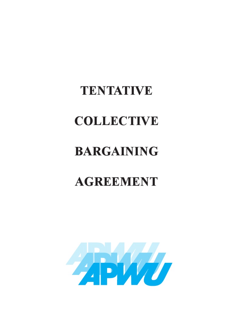 USPS, APWU Tentative Contract Agreement | PDF