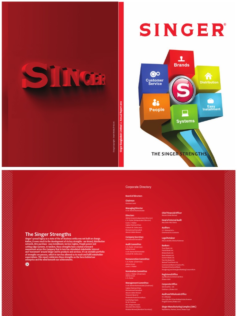 Singer Annual Report 2012 - 23rd April - SML | PDF | Dividend ...