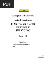 Hardware and Network Servicing Level 3 | PDF | Documentation | Server (Computing)