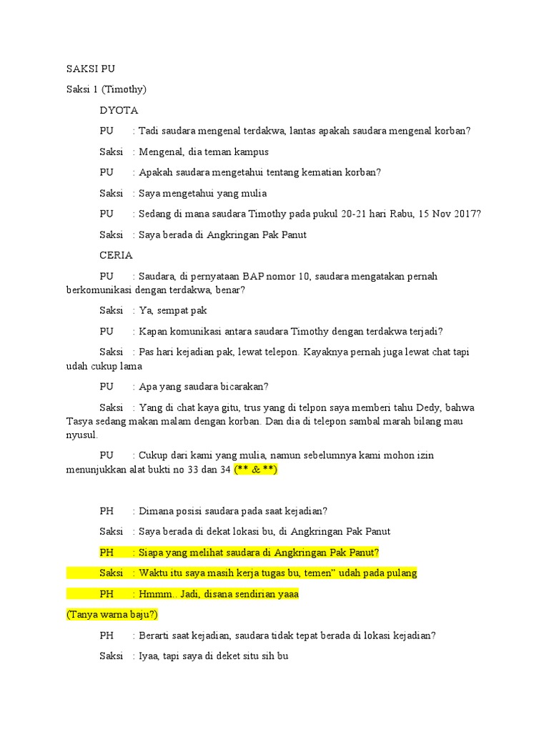 Rang Kuman Tek S Dialog | PDF | Fiksi Misteri, Thriller, & Kejahatan