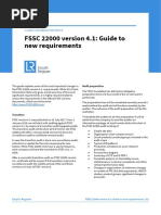 FSSC 22000 Scheme Version 6 Additional Requirements | PDF | Audit | Verification And Validation