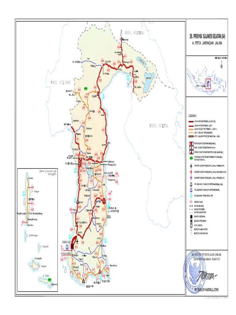 54 Sulsel (Peta) | PDF