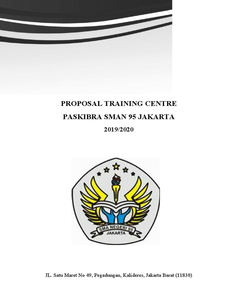 Proposal Training Centre Paskibra SMAN 95 | PDF