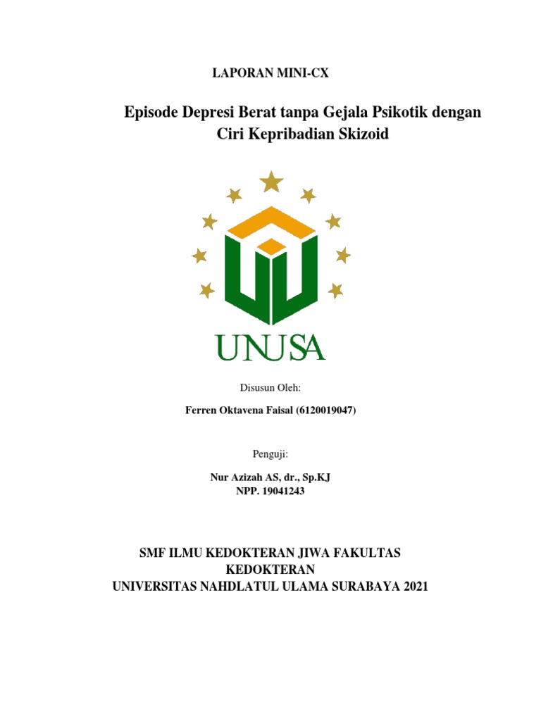 MINI CX - FERREN OKTAVENA - Dr. Azizah, SP - KJ | PDF