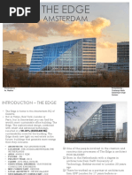 The Edge: A Model of Sustainable Offices | PDF | Innovation | Lighting