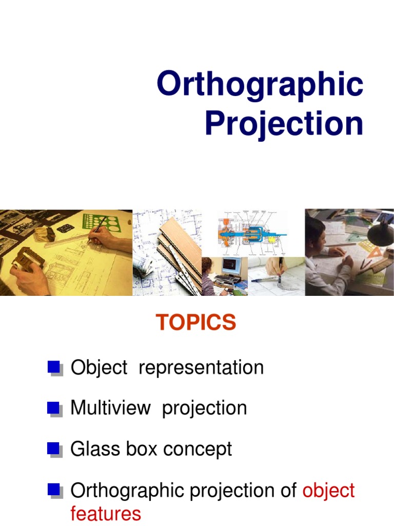 Chapter 02 Orthographic Projection | PDF | Geometry | Space