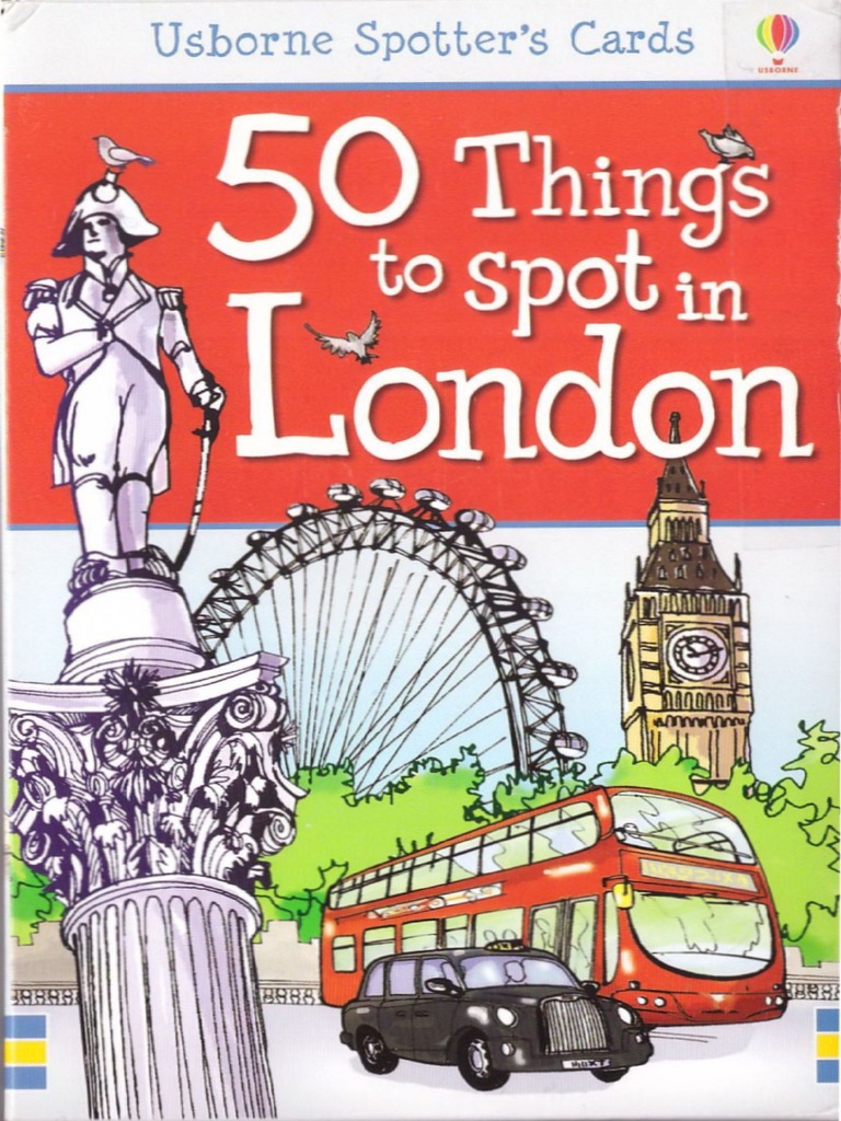 50 Things To Spot in London Usborne Cards Eng | PDF