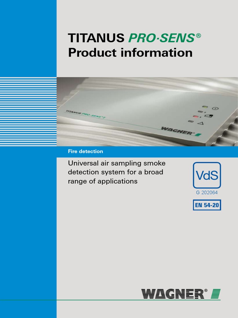 Titanus Product Information: Pro Sens® | PDF | Sensor | Computer ...