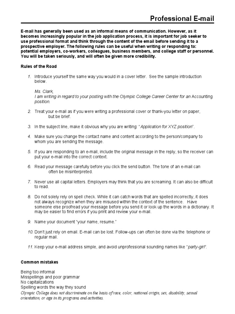 Professional Email Response Template | PDF | Résumé | Human Communication