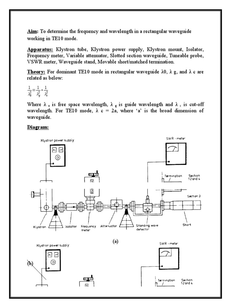 Rectangular Waveguide | PDF | Waveguide | Physical Phenomena