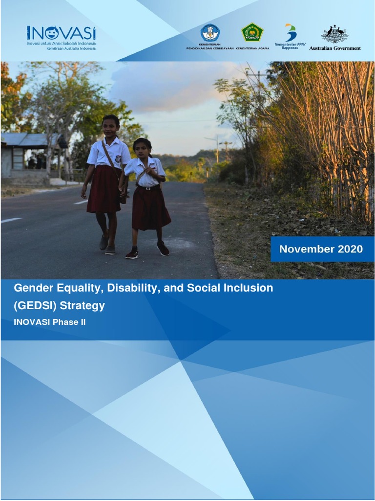INOVASI GEDSI Strategy Overview | PDF | Inclusion (Education) | Child ...