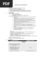Lesson Plan-Functions and Relations | PDF | Function (Mathematics) | Equations
