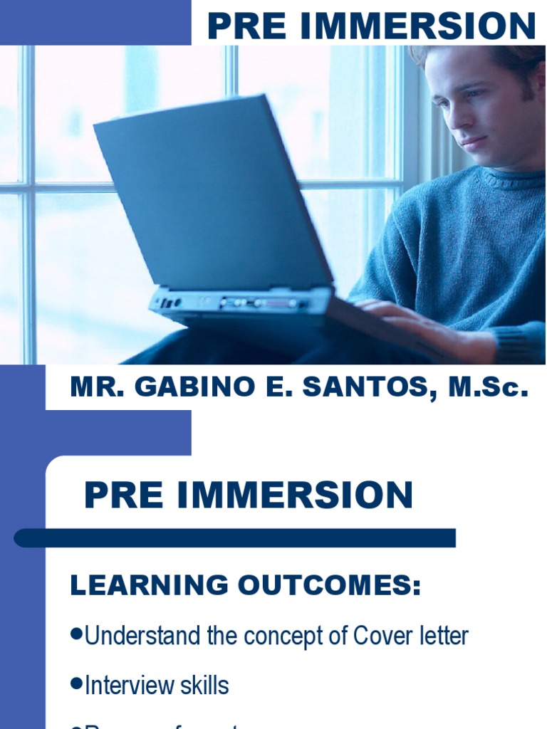 Lesson 3 4 and 5 Cover Letter, Resume and Job Interview | PDF | Résumé ...