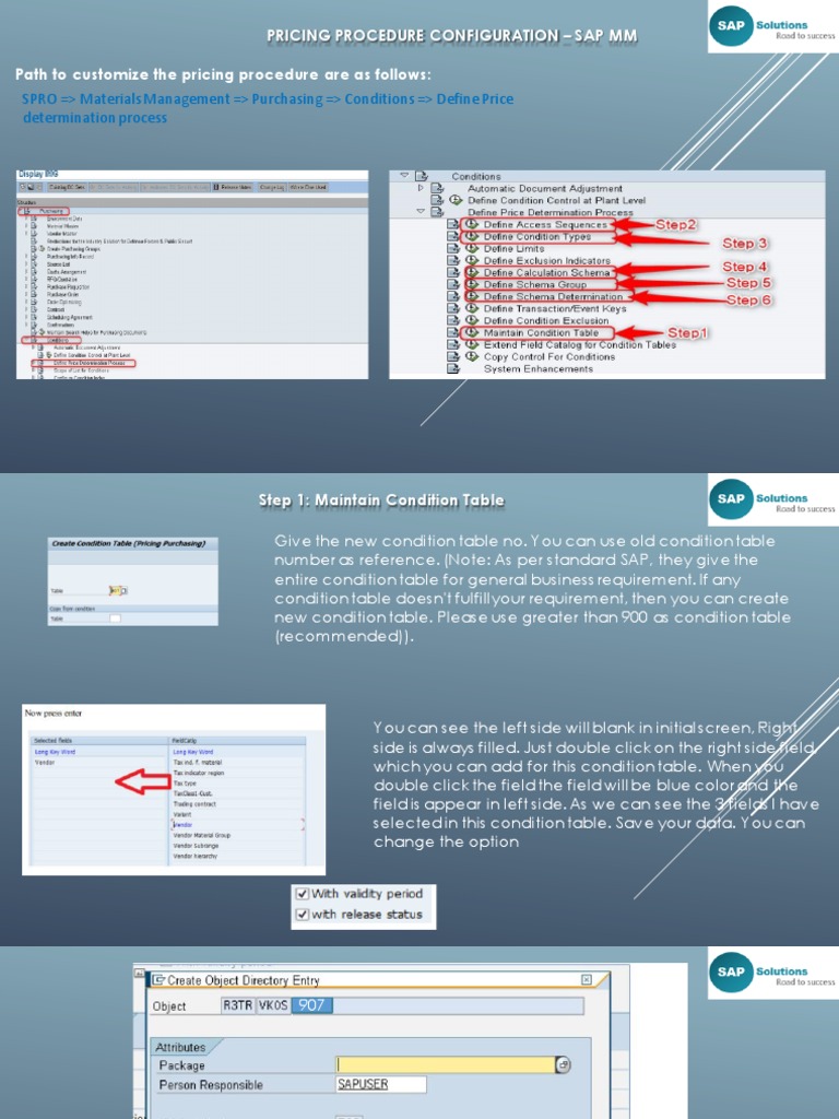 Pricing Procedure Configuration - SAP MM | PDF | Xml Schema | Computer Science