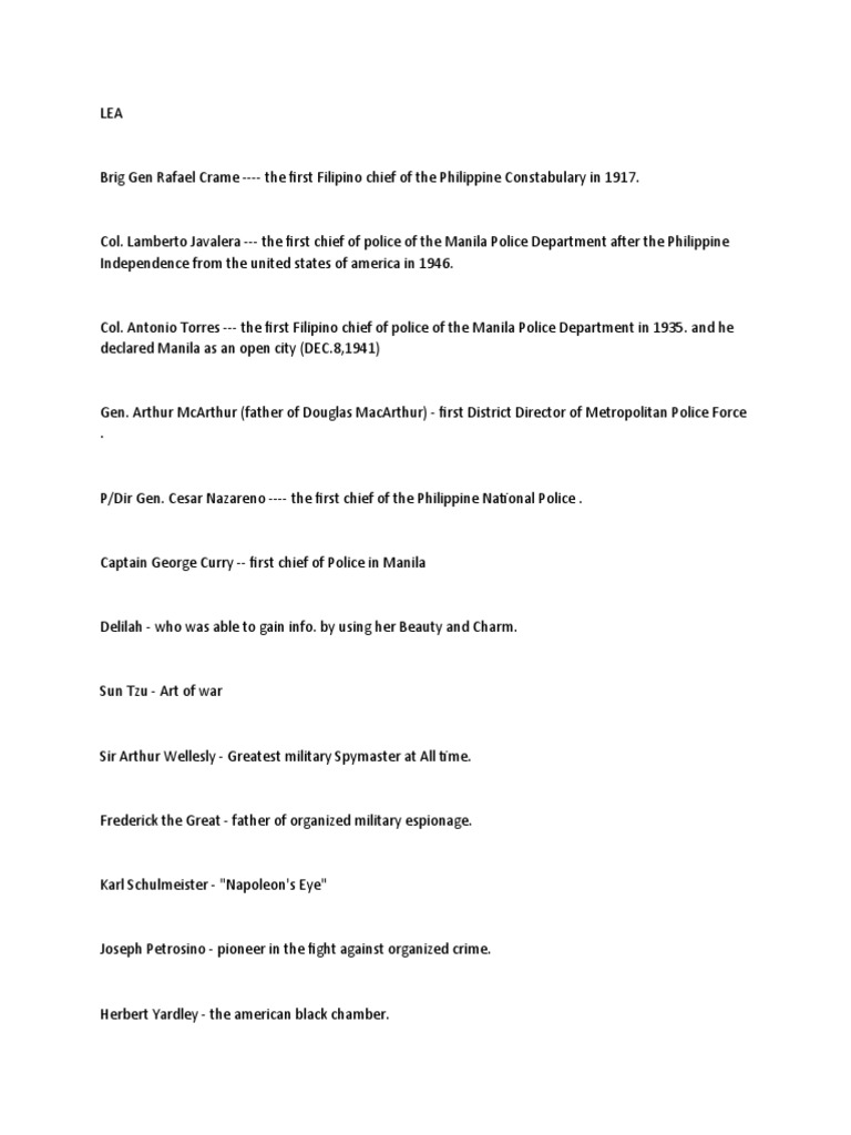 Lea | PDF | Military Intelligence | Police