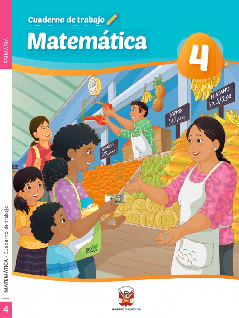 Cuaderno de Trabajo 4to Grado | PDF
