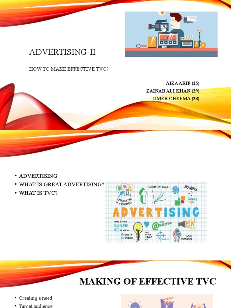 Making of Effective TVC | PDF