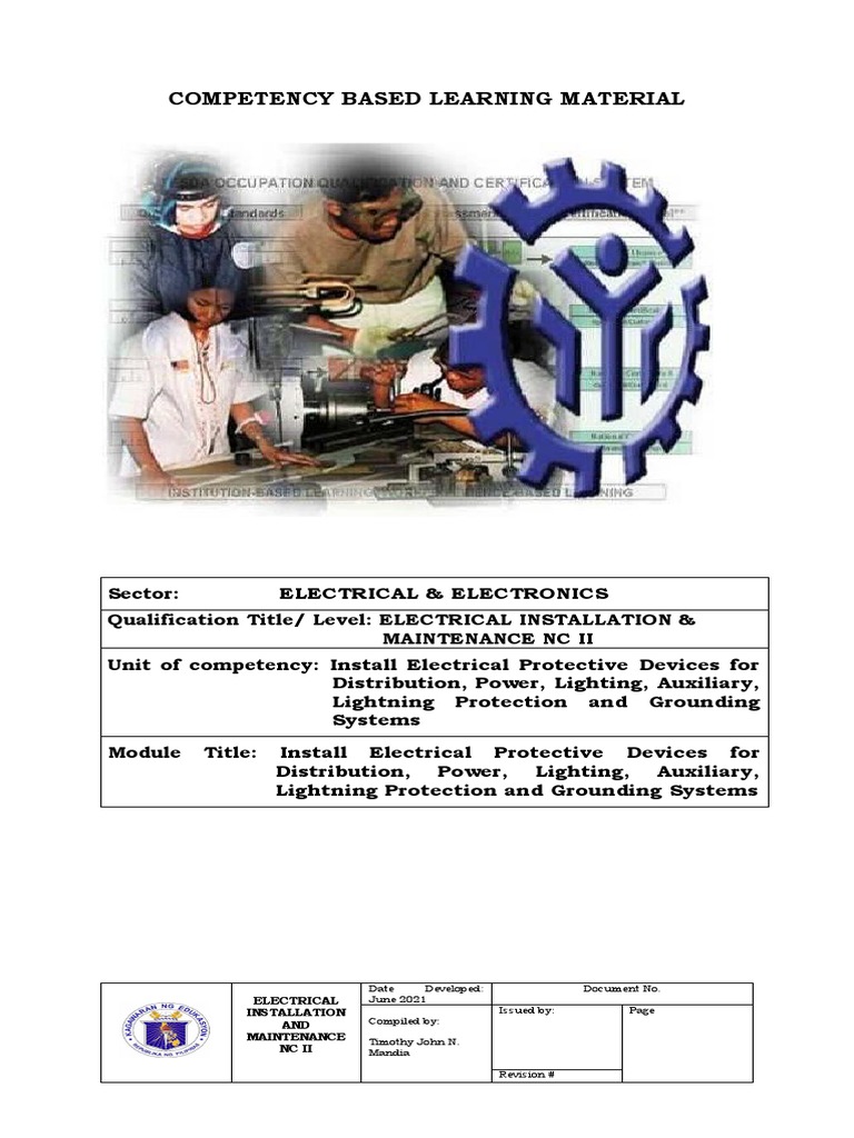 CBLM | PDF | Ac Power Plugs And Sockets | Lighting