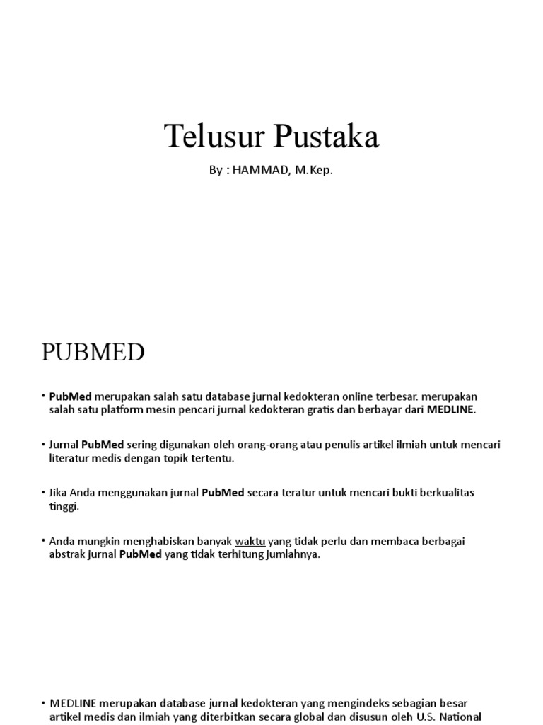 Telusur Jurnal | PDF