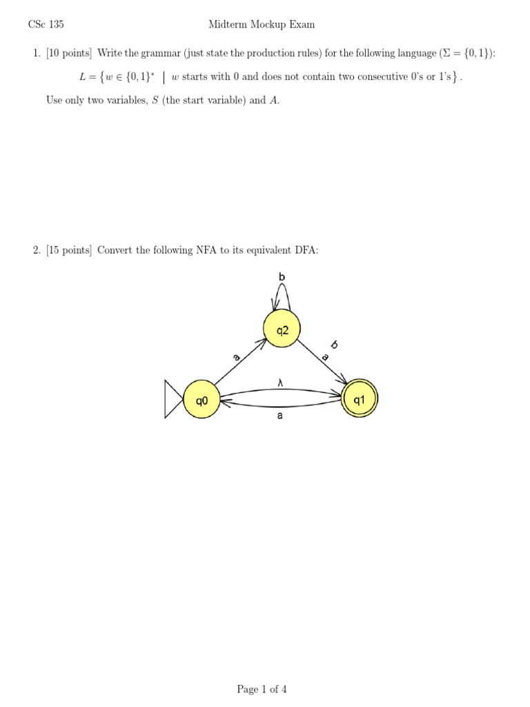 Midterm Mockup | PDF | Mathematical Logic | Formalism (Deductive) Midterm Mockup | PDF | Mathematical Logic | Formalism (Deductive)