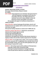 MSME Format For Proposal | PDF | Innovation | Business