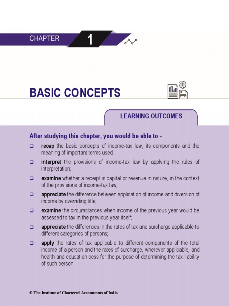 Basic Concepts: Learning Outcomes After Studying This Chapter, You ...