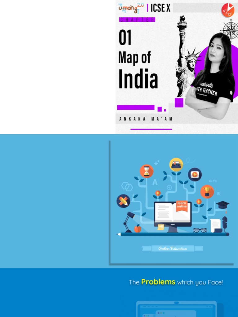 ICSE+X Map+of+India S1 | PDF | Monsoon | Geography