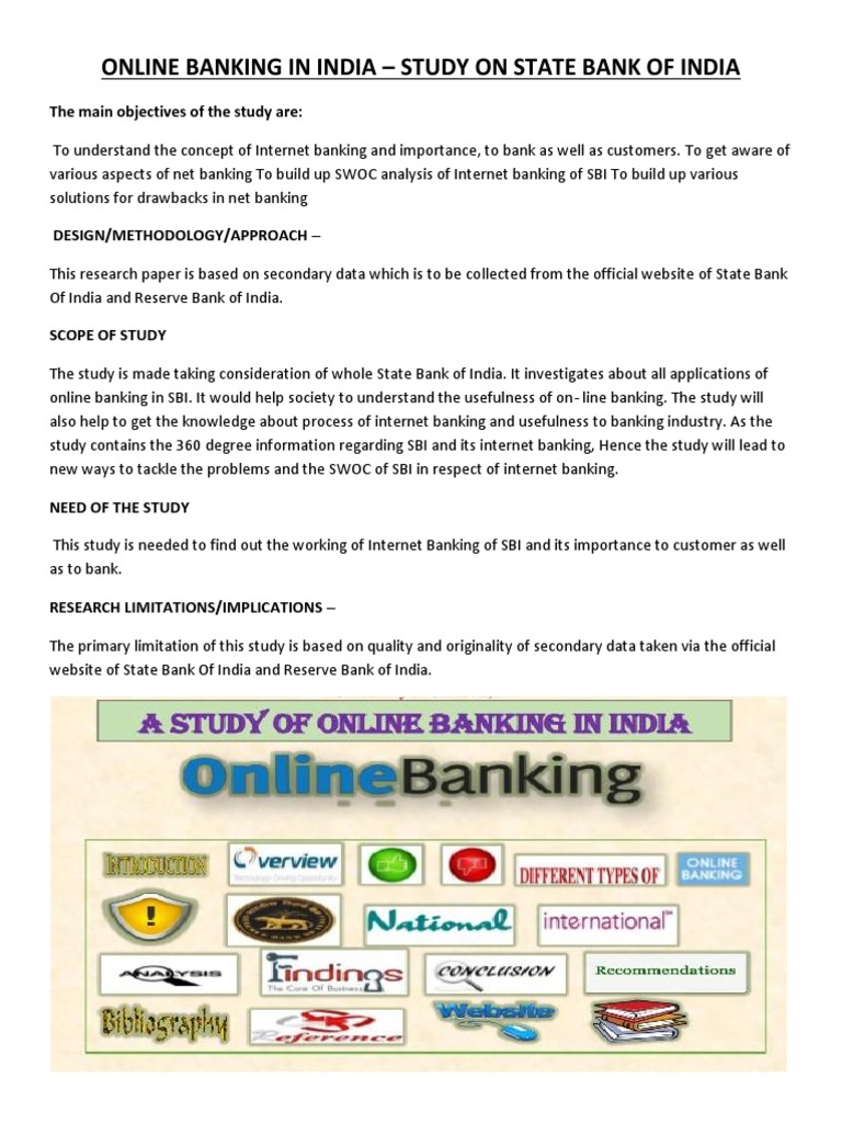 Online Banking in India | PDF | Online Banking | Banks & Banking
