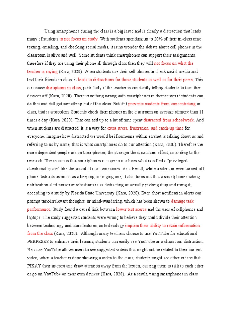 Distraction | PDF | Smartphone | Mobile Phones