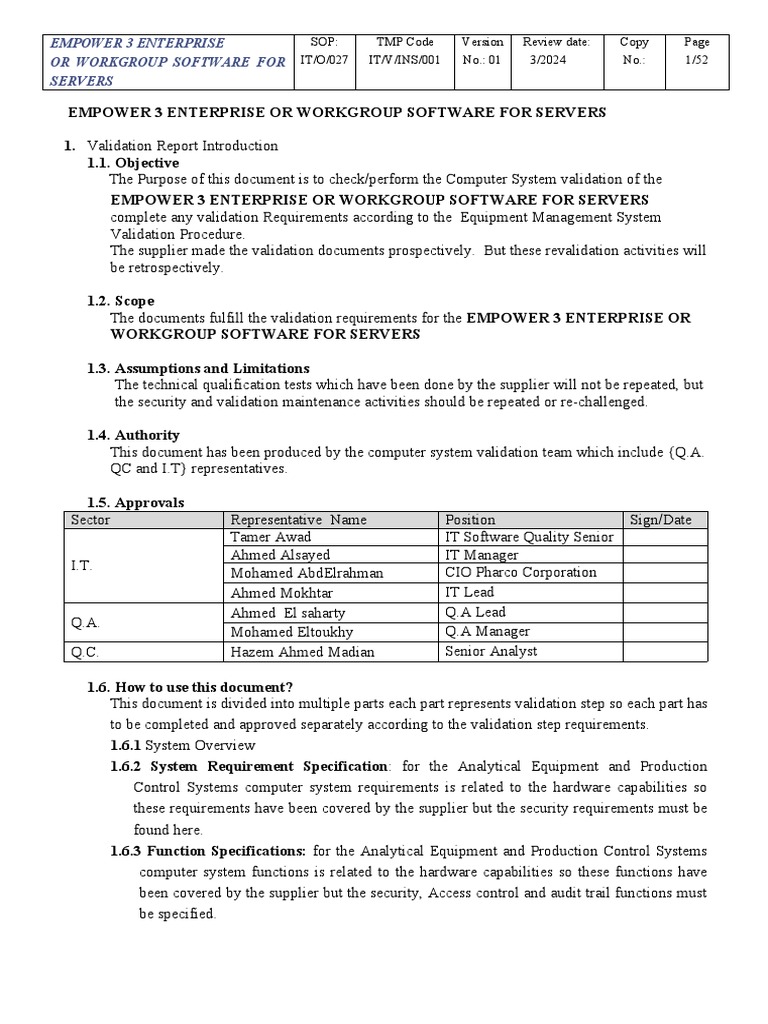 Empower 3 Enterprise or Workgroup Software For Servers | PDF ...
