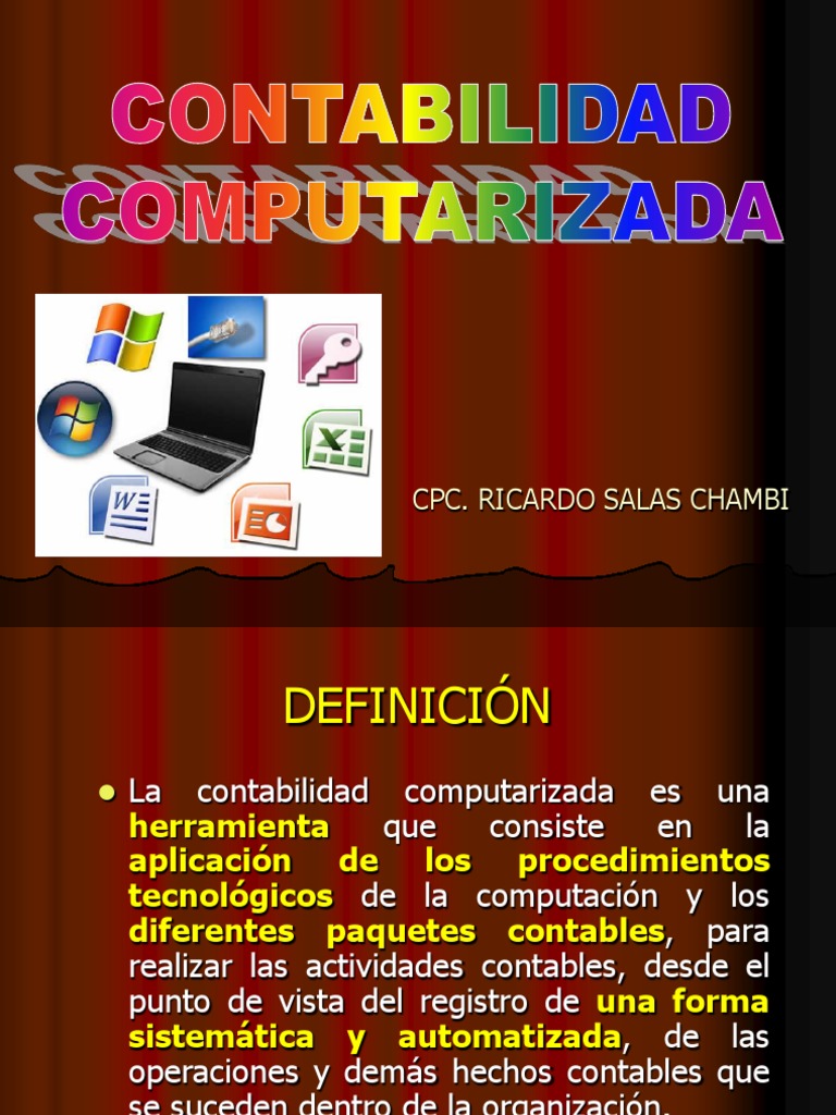 Contabilidad Computarizada Tema 2 | PDF