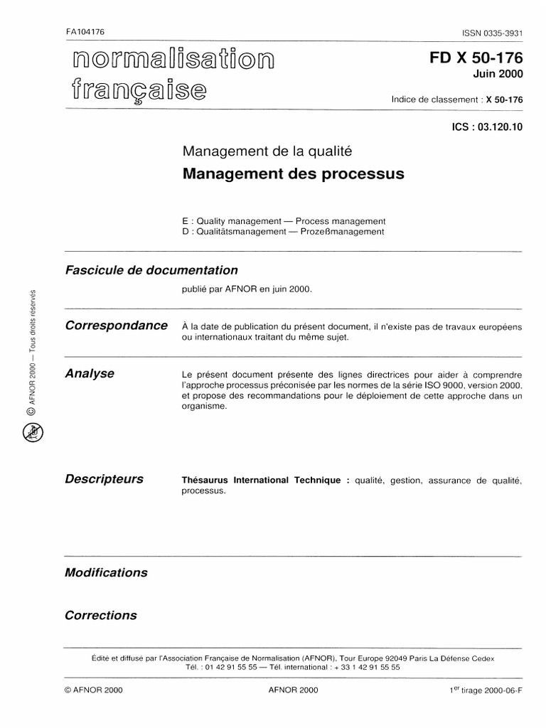 Management Des Processus | PDF