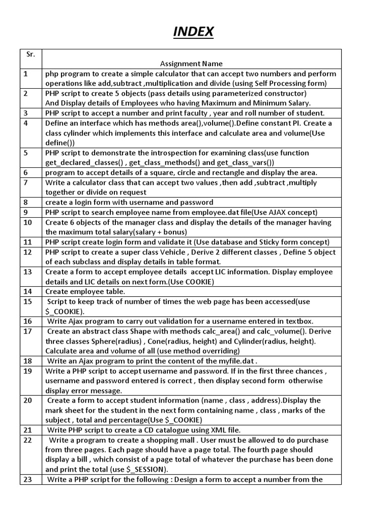 Index | PDF | Ajax (Programming) | Class (Computer Programming)