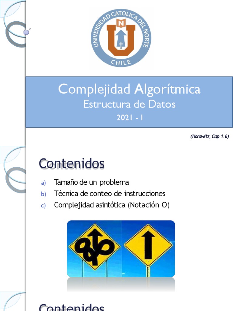 02 Complejidad Algorítmica | PDF | Teoría de la complejidad ...