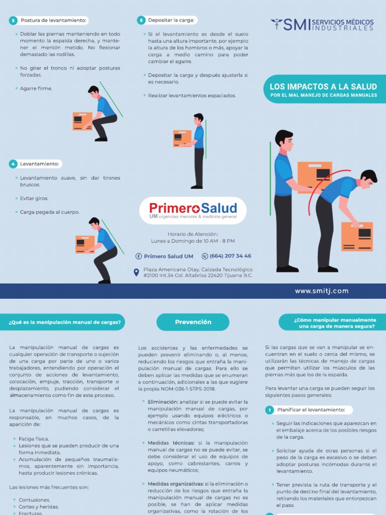 Triptico NOM 006 | PDF