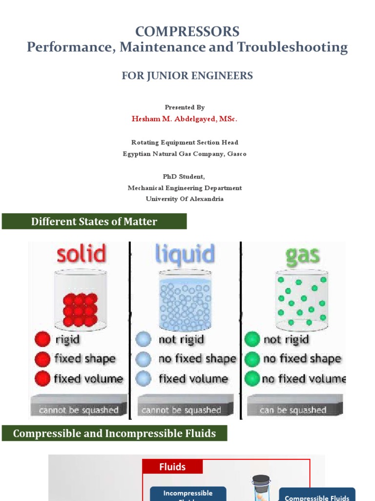 Compressors Course For Engineers | PDF | Pump | Fluid Dynamics